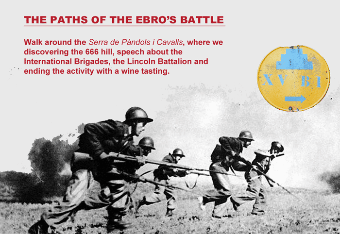 The paths of the Ebro's Battle - ViOrigen
